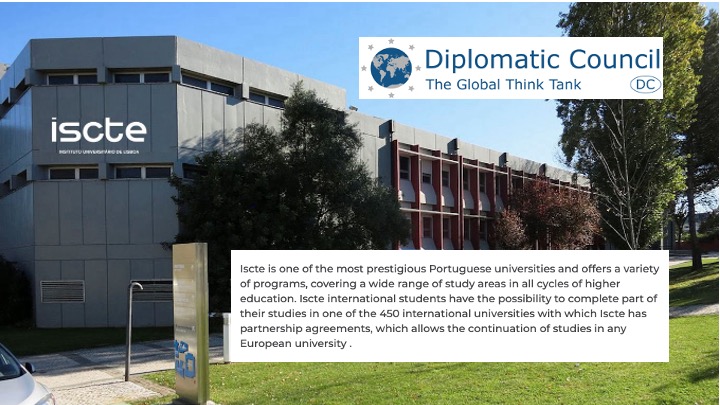 Cooperation with ISCTE - University Institute of Lisbon | Diplomatic Council